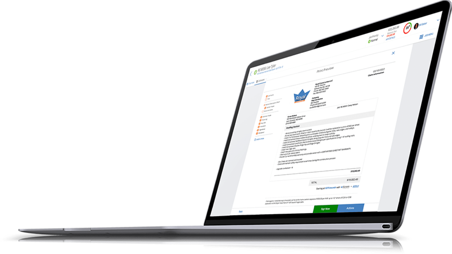 Roof Estimating Software | AccuLynx