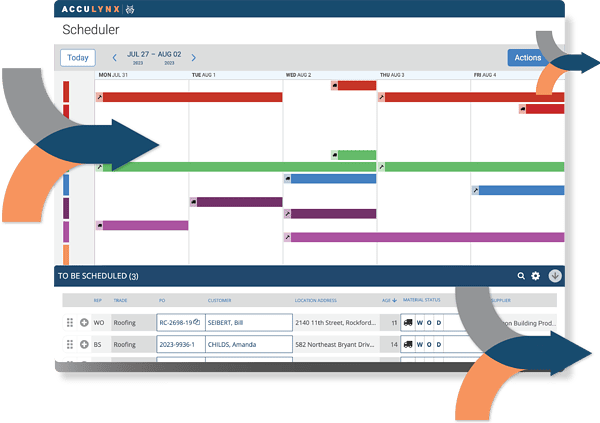 Roofing Production Management | AccuLynx
