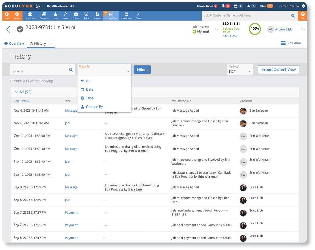 AccuLynx Roofing Software: Latest Product Updates