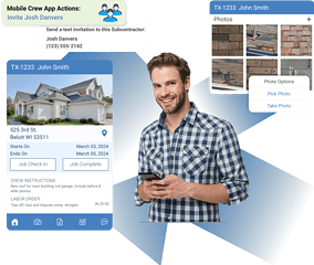 Roofing Crew App | AccuLynx Crew App