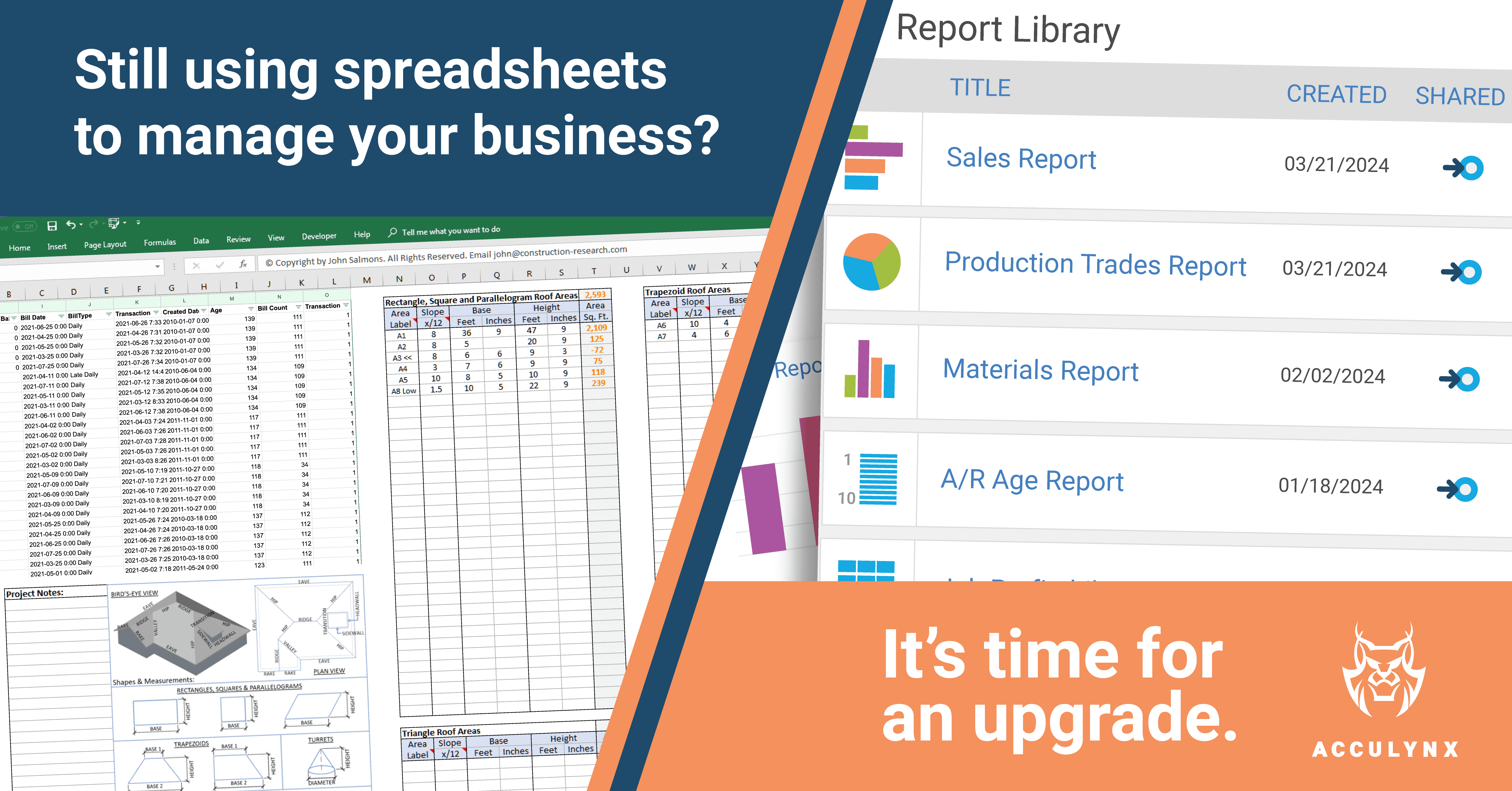 Construction Performance Indicator Software | AccuLynx Reports