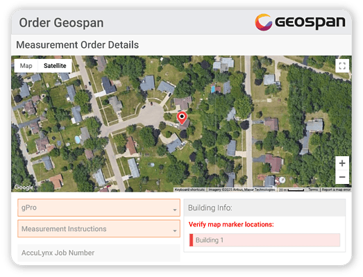 How the AccuLynx + Geospan® Integration Simplifies Roof Measurements ...